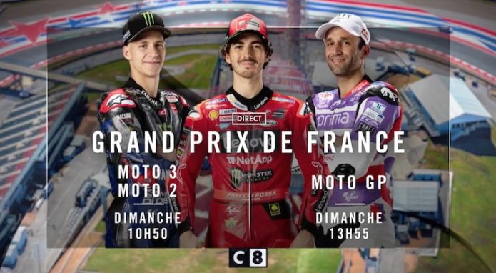 Moto GP - Grand Prix de France 2023 : sur quelle chaîne et à quelle heure suivre la course en ...