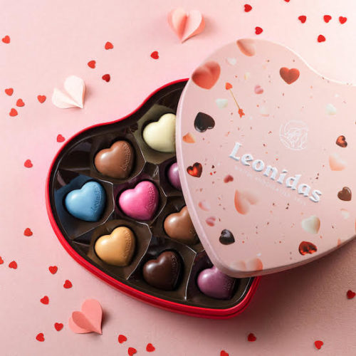 Le chocolatier Leonidas présente sa collection de Saint-Valentin ...